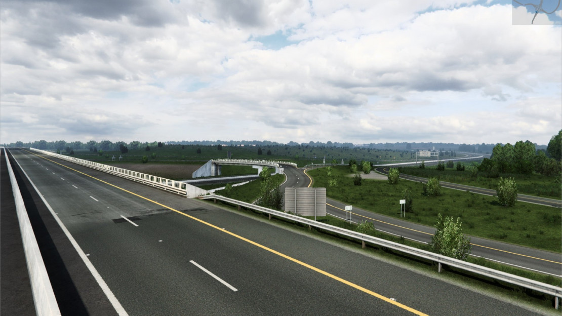 Ireland Map (Promods Add-On Mod) for Euro Truck Simulator 2 - TruckyMods